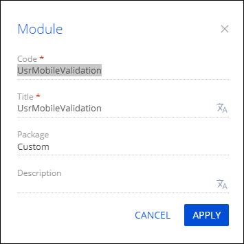 Adding Validation Rules on the Creatio Mobile Platform